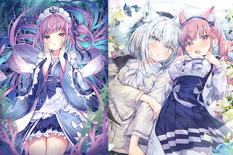 [会员][同人画册](C97) Gaou まかろん大帝 (がおう) AQUART (湊あくあ)_绘世界