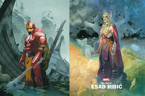[会员][插画集] Marvel Monograph The Art of Esad Ribic_绘世界